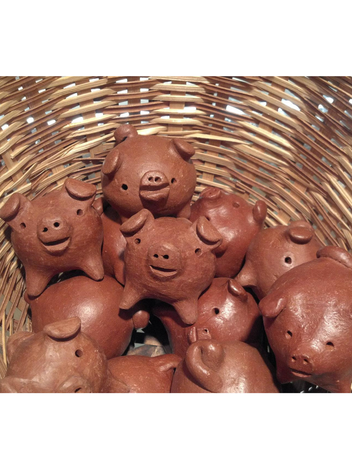 Three-legged Clay Lucky Pig | Gifts and Accessories | Light Years Jewelry