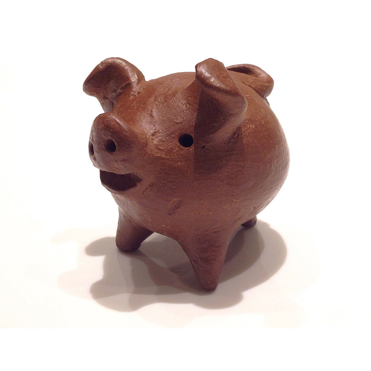 Three-legged Clay Lucky Pig | Gifts and Accessories | Light Years Jewelry