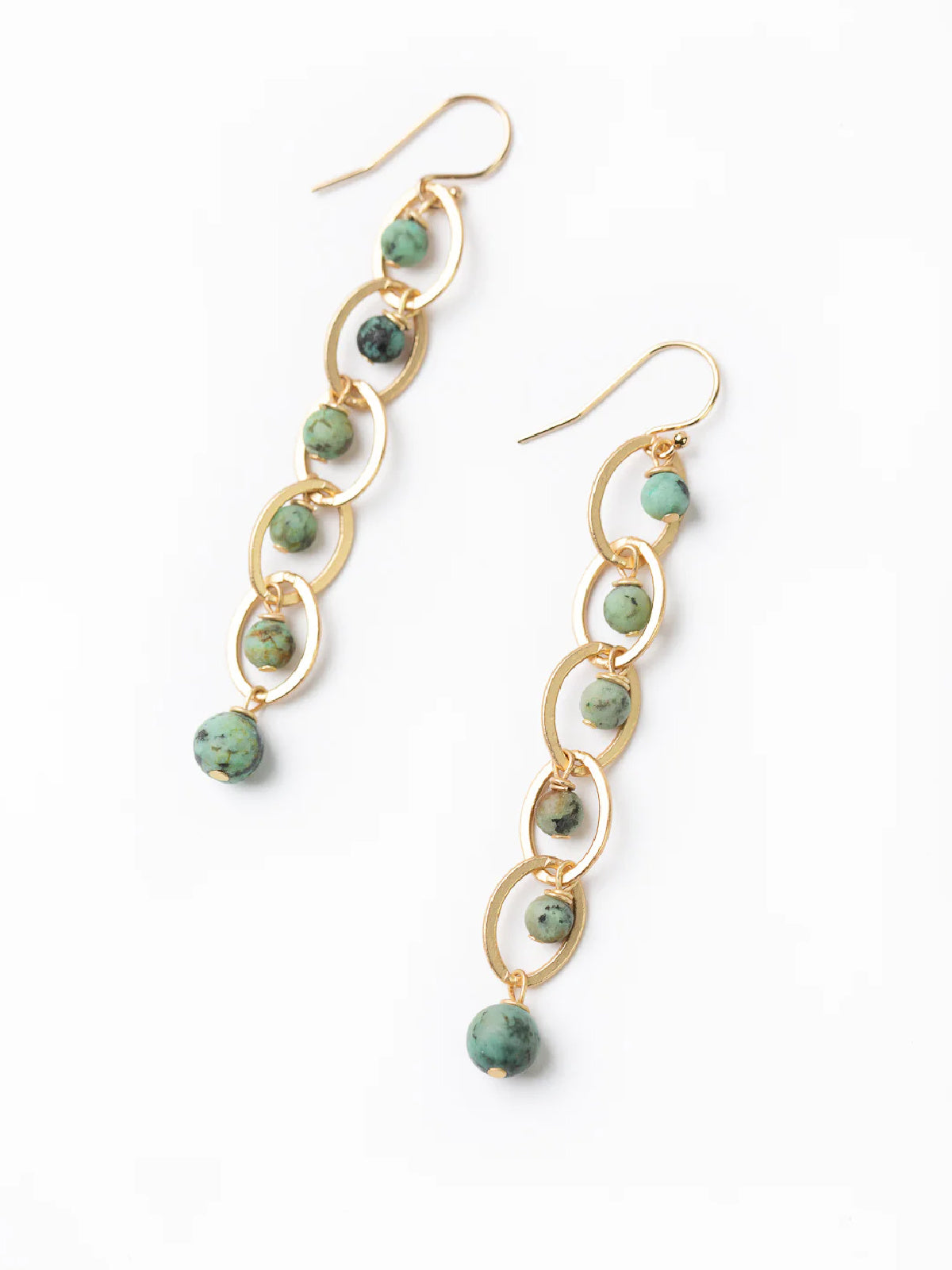 Tranquil Garden Ringlet Earrings by Anne Vaughan | Light Years Jewelry